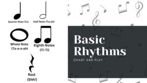 Rhythm Flash Cards - Chant And Play